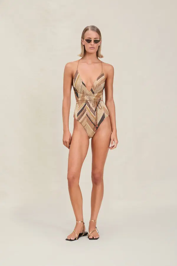Devon Windsor Uchi Full-piece - Brown
