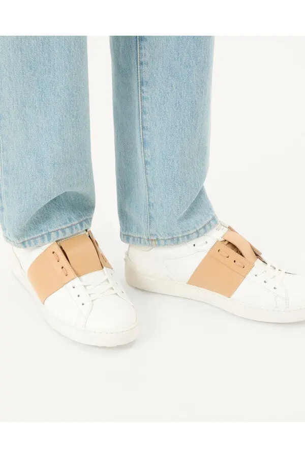 Valentino Garavani Open Low Top Sneakers - White