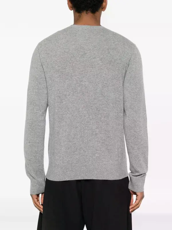 Givenchy Logo Crew-neck Sweater - Grey
