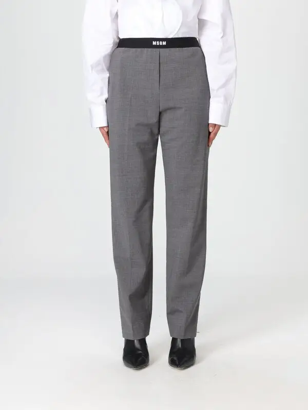 MSGM Trousers - Grey