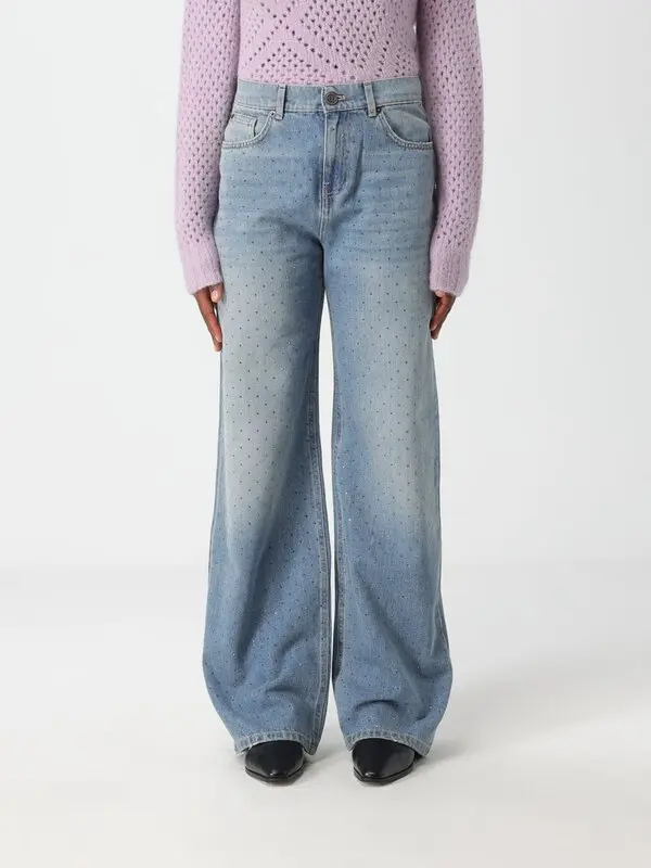 TWINSET Embellished Jeans - Denim