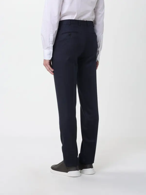 Zegna Tailored Trousers - Navy