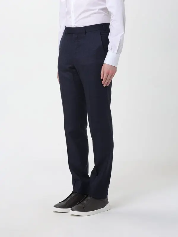 Zegna Tailored Trousers - Navy