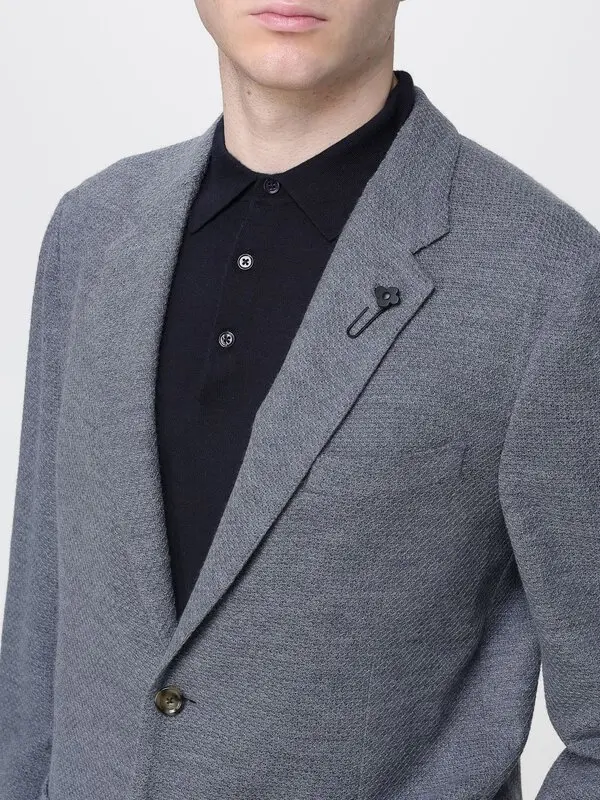 LARDINI Textured Blazer