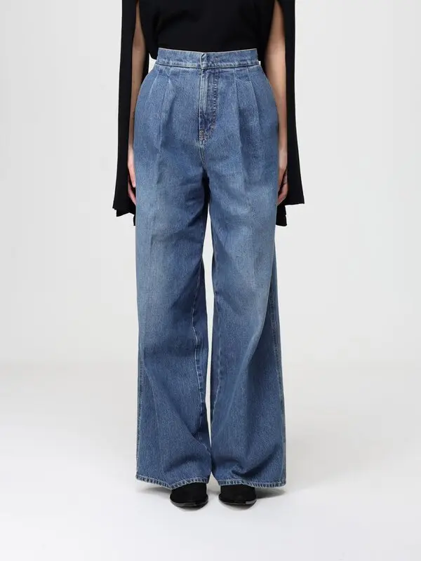 Alberta Ferretti Wide Leg Jeans - Blue