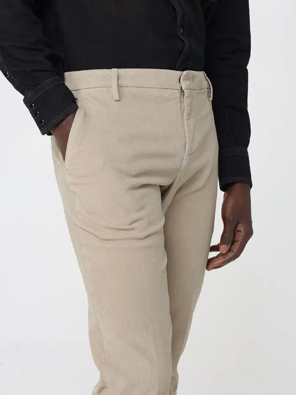 DONDUP Tailored Corduroy Trousers - Sand