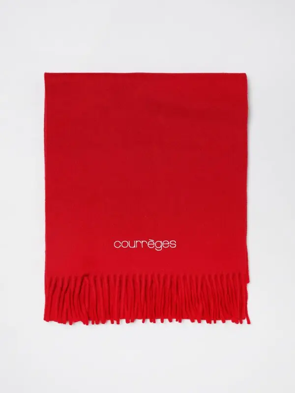 COURREGES Scarf - Red