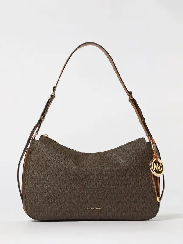 Michael Kors Monogram Crossbody Bag - Brown