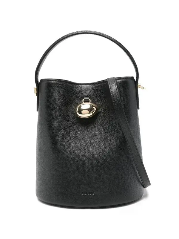 Cafuné Egg Bucket Bag - Black