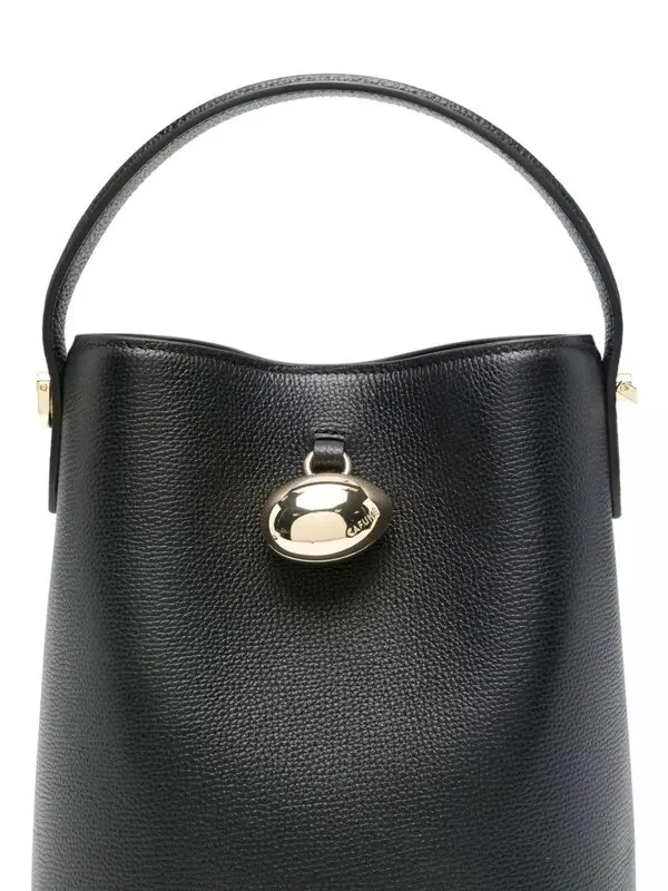 Cafuné Egg Bucket Bag - Black
