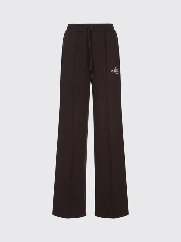 MSGM Wide Leg Trousers - Brown