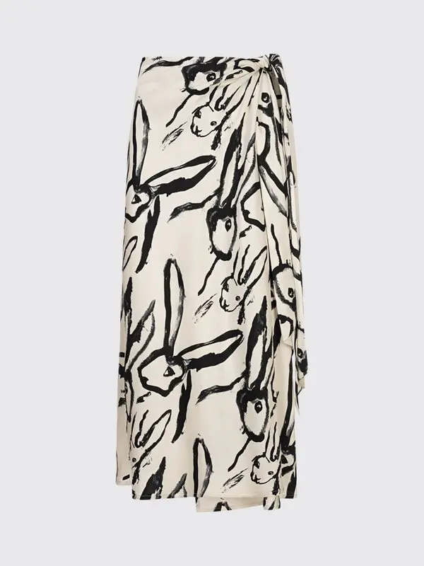 MSGM Printed Skirt