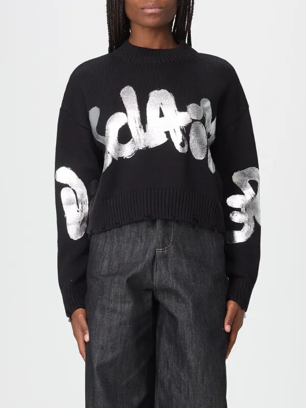 DISCLAIMER Sweater - Black