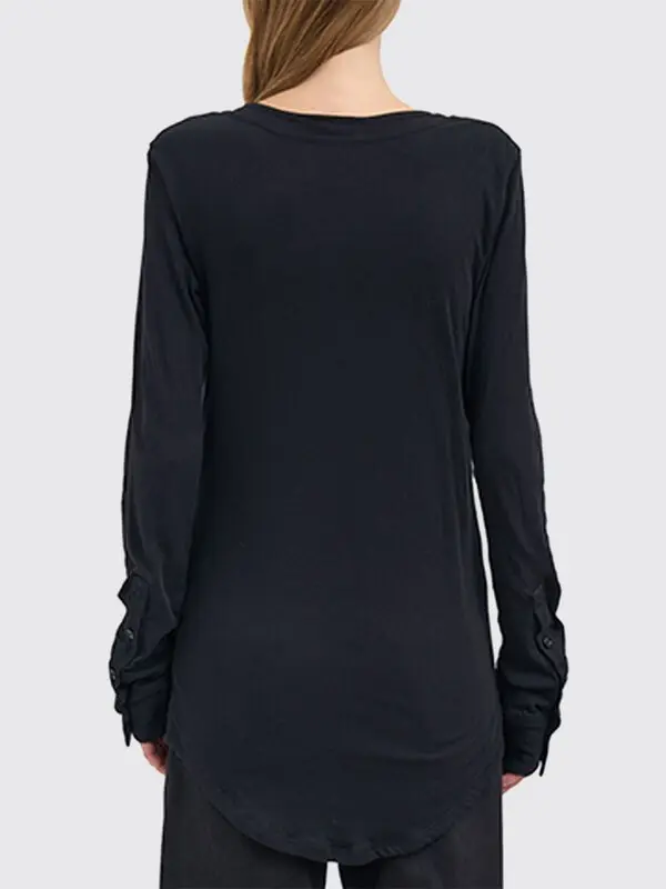 ANN DEMEULEMEESTER Long Sleeve Buttoned Sweater