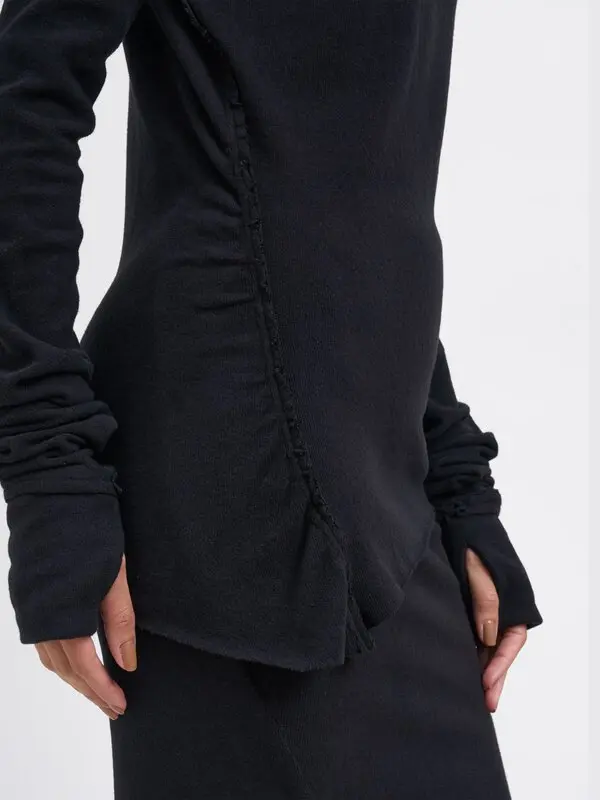 MARC LE BIHAN Asymmetrical Knit Sweater