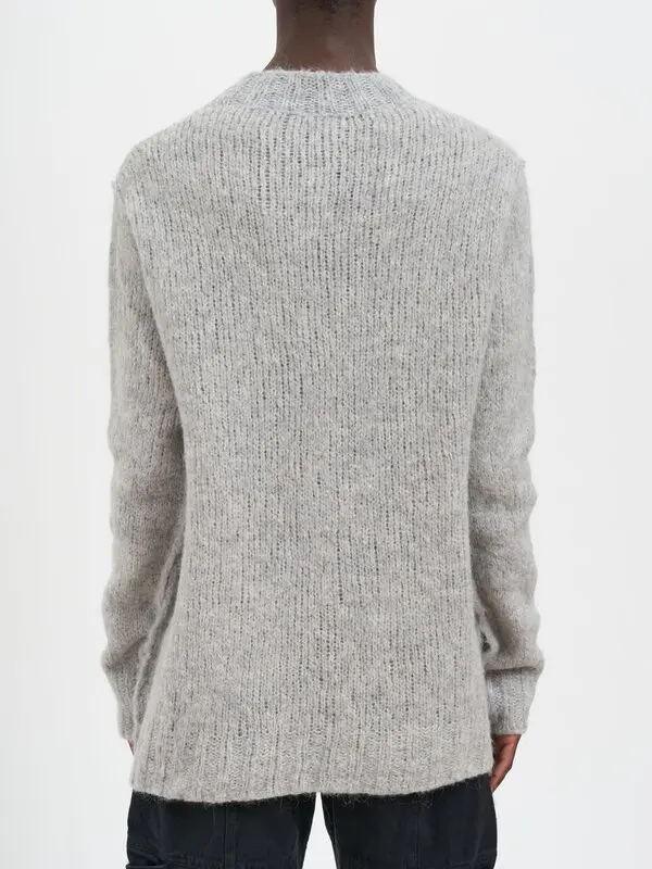 Andrea Ya'aqov Ribbed Crew Neck Pullover