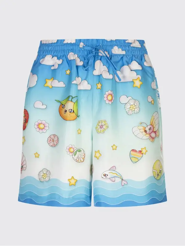 Casablanca Printed Shorts - Blue