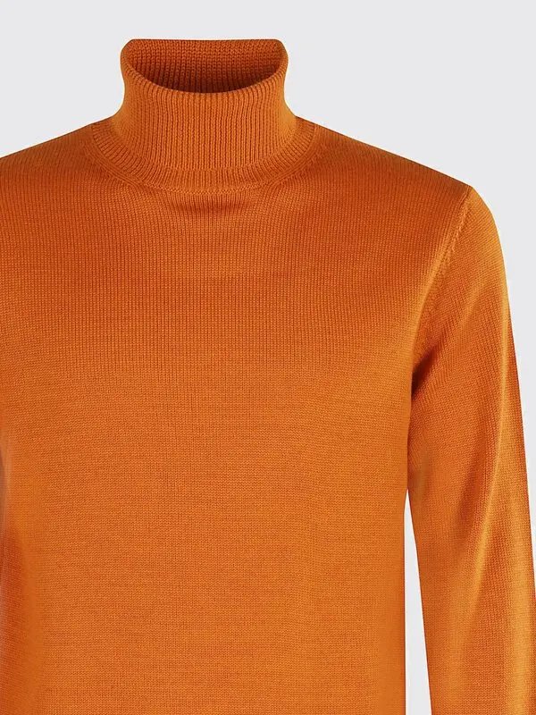 ROBERTO COLLINA Turtleneck Sweater - Orange