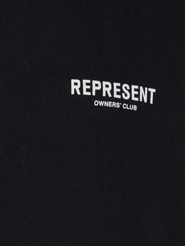 REPRESENT Zip Up Hoodie - Black