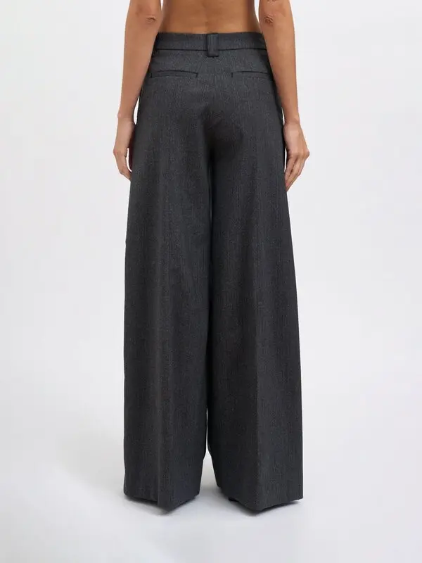 THELATEST Tailored Wide Leg Pants - Grey