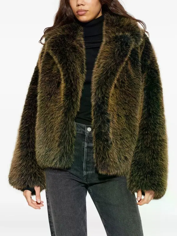 STAND STUDIO Faux-fur Jacket
