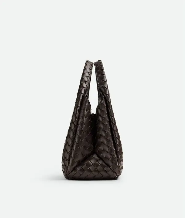 Bottega Veneta Intrecciato Leather Shoulder Bag - Fondant