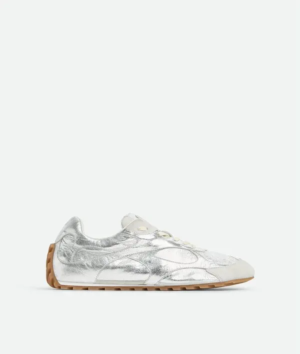 Bottega Veneta Orbit Flash Sneaker - Silver/optical