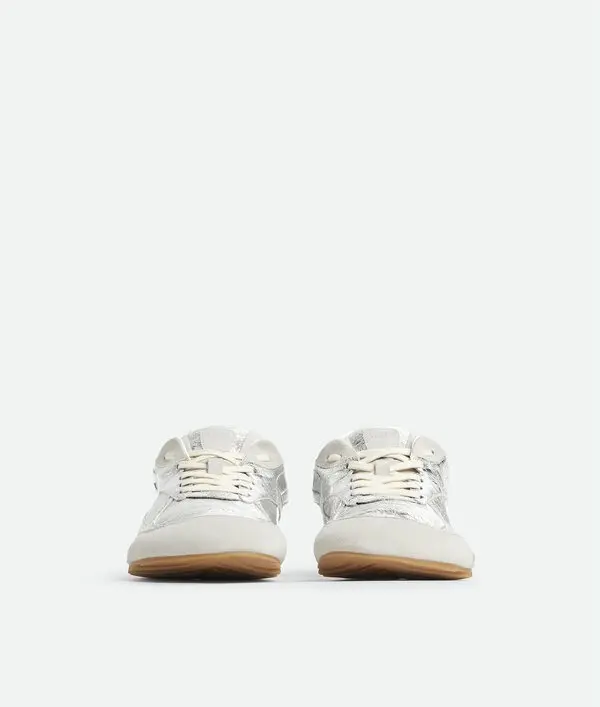Bottega Veneta Orbit Flash Sneaker - Silver/optical