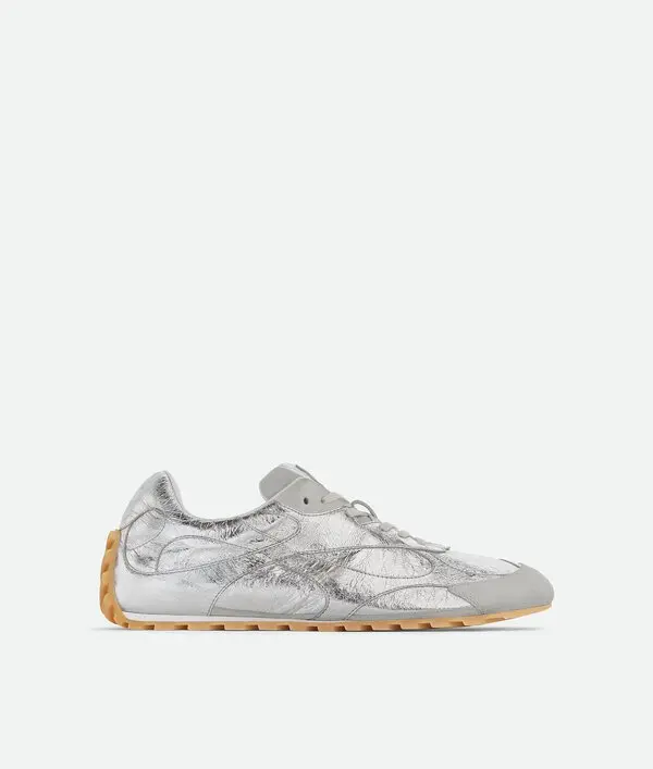 Bottega Veneta Orbit Flash Sneaker - Silver/optical