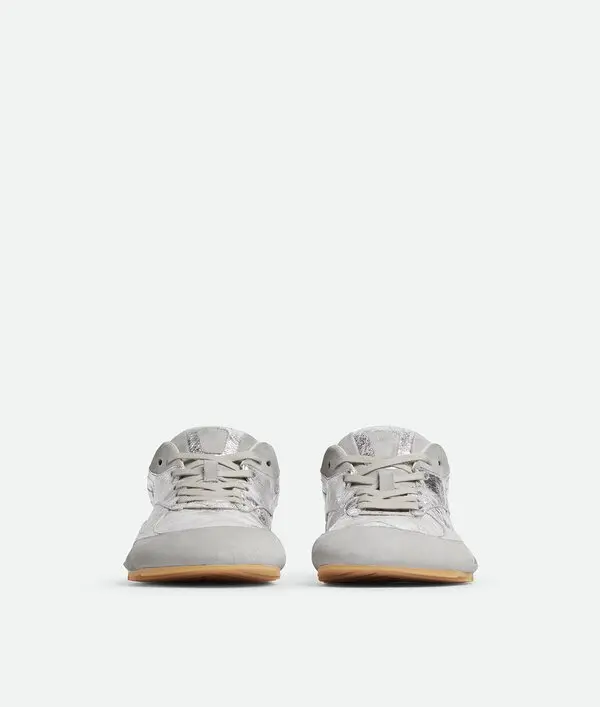 Bottega Veneta Orbit Flash Sneaker - Silver/optical