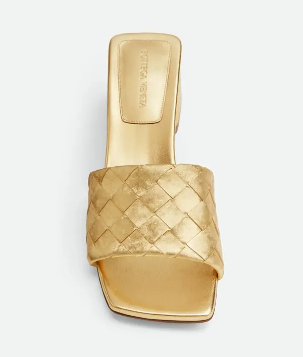 Bottega Veneta Parco Mule - Gold