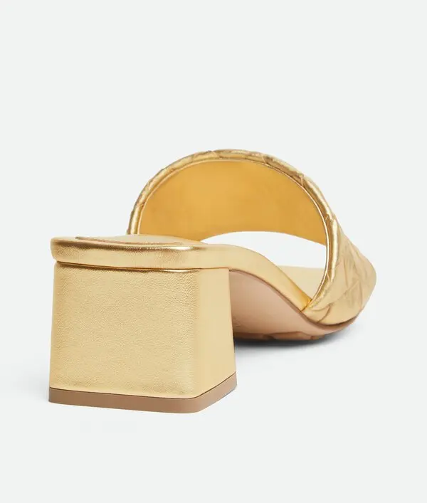 Bottega Veneta Parco Mule - Gold