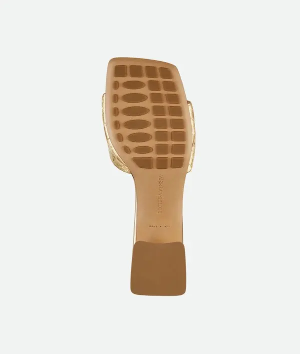 Bottega Veneta Parco Mule - Gold