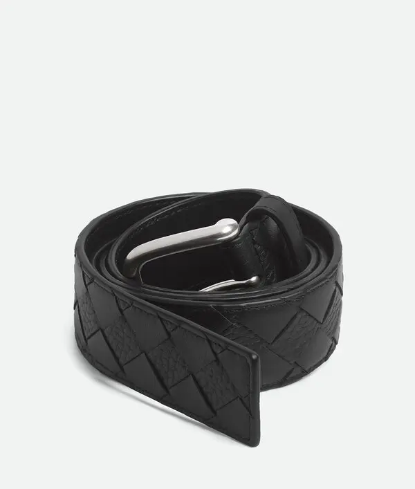 Bottega Veneta Intrecciato Leather Belt