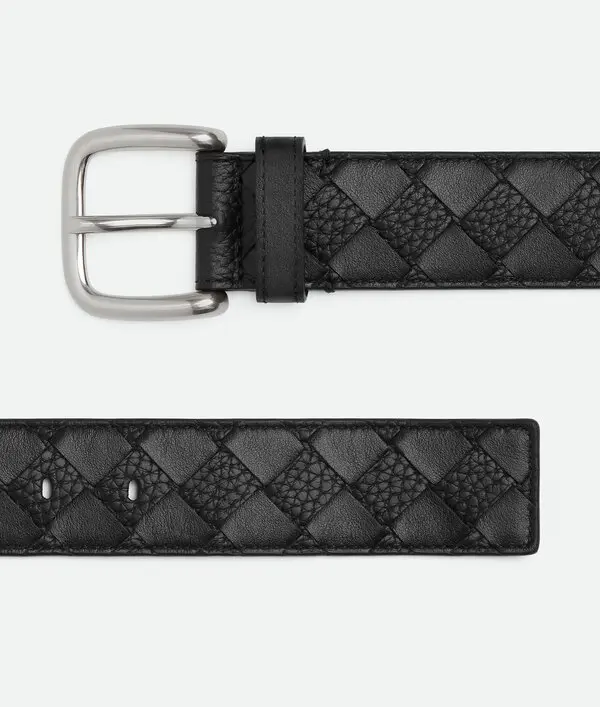 Bottega Veneta Intrecciato Leather Belt