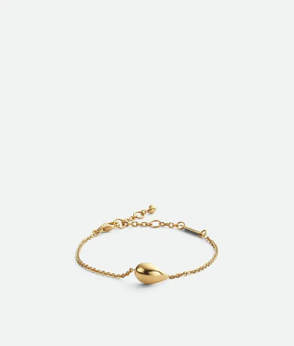 Bottega Veneta Drop Chain Bracelet - Yellow Gold