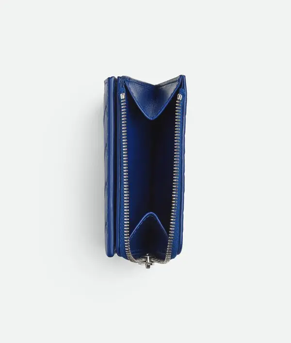 Bottega Veneta Intrecciato Stamp Bi-fold Wallet