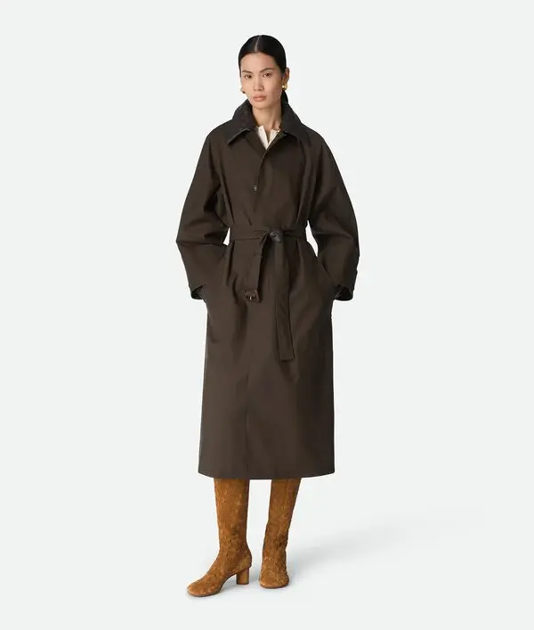 Bottega Veneta Intrecciato Suede Knee-high Boots - Caramel