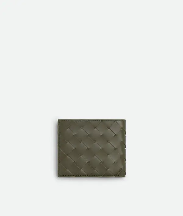 Bottega Veneta Intrecciato Bi-fold Wallet - Crocodile
