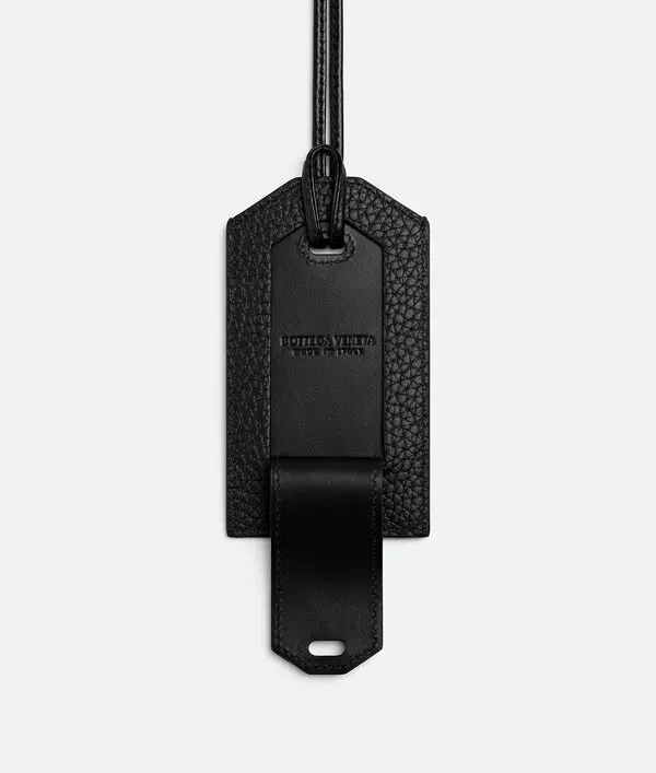 Bottega Veneta Intrecciato Calfskin Leather Tag Holder