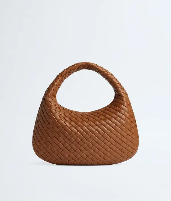 Bottega Veneta Small Padded Intrecciato Shoulder Bag - Amber