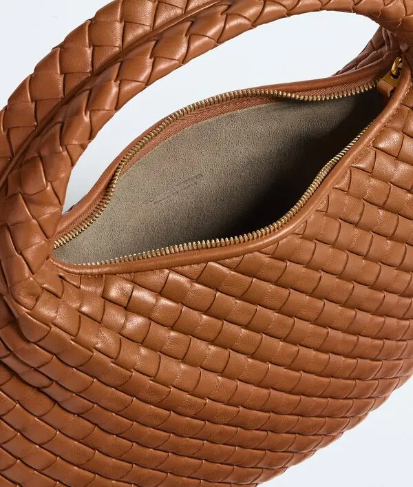 Bottega Veneta Small Padded Intrecciato Shoulder Bag - Amber