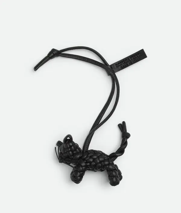 BOTTEGA  VENETA Cat Charm - Black