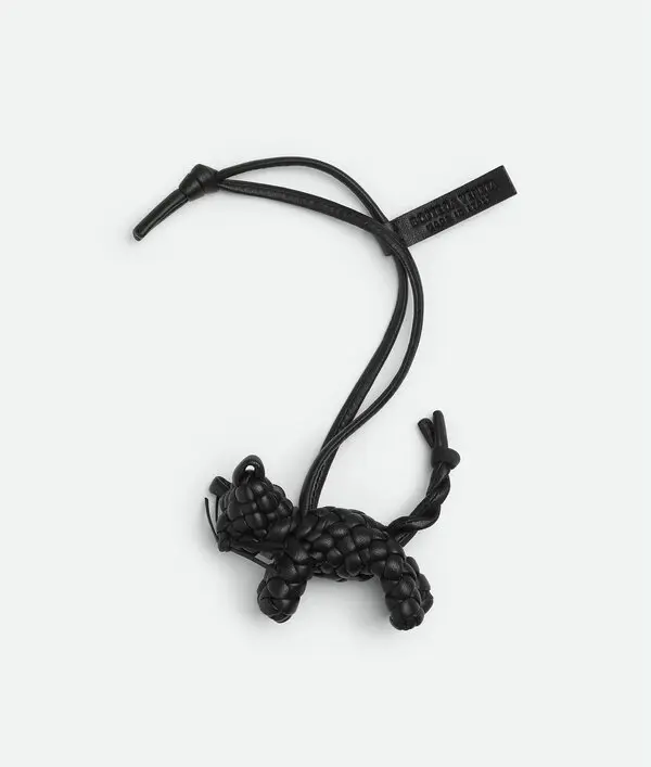 BOTTEGA  VENETA Cat Charm - Black