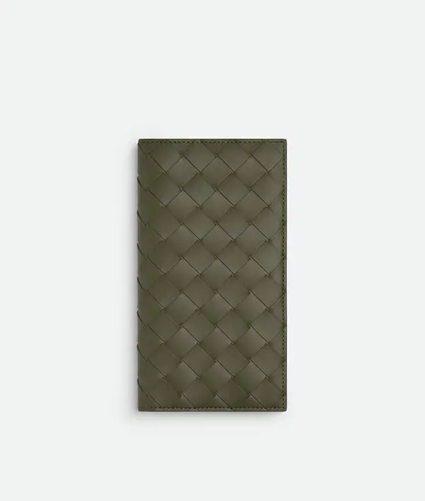 Bottega Veneta Intrecciato Long Wallet - Crocodile