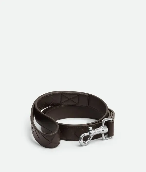 Bottega Veneta Medium Intrecciato Dog Leash - Fondant