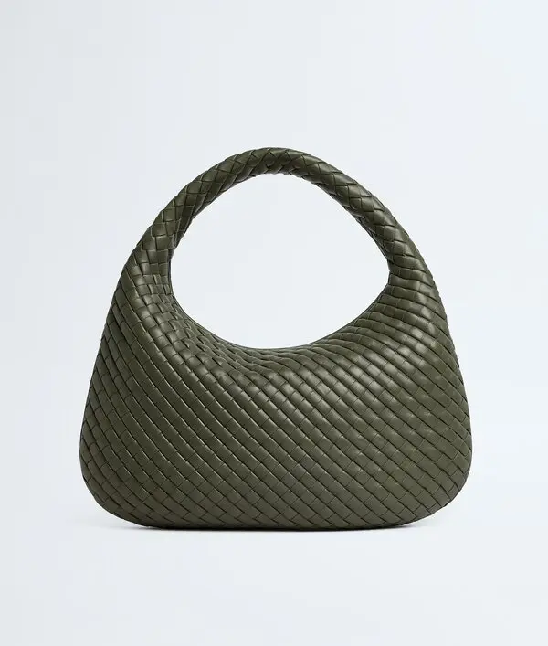 Bottega Veneta Padded Intrecciato Shoulder Bag - Pickle