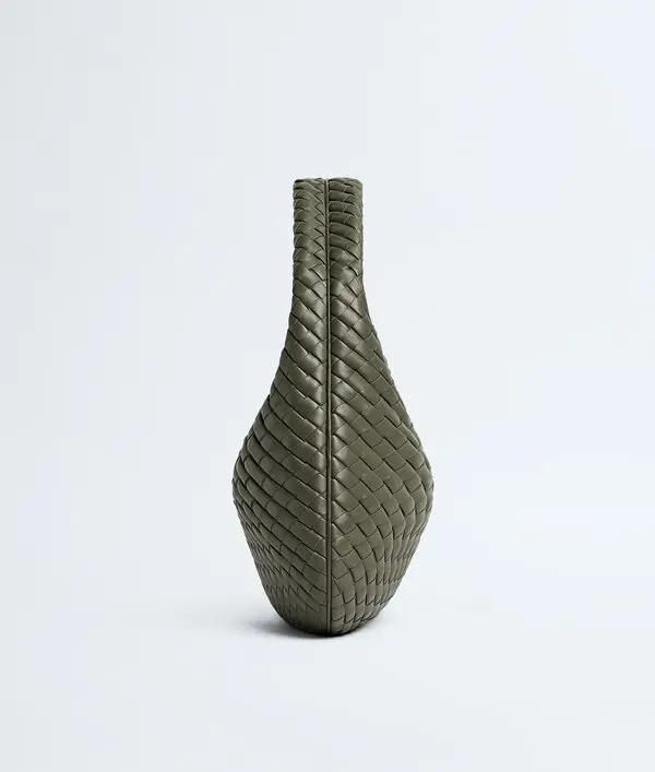 Bottega Veneta Padded Intrecciato Shoulder Bag - Pickle