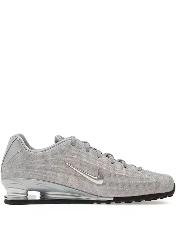 Nike Shox Z Metallic-logo Sneakers - Grey