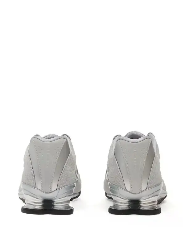 Nike Shox Z Metallic-logo Sneakers - Grey